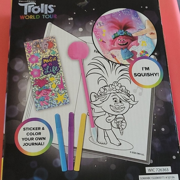 Dreamworks | Other | Dreamworks Trolls Glitter Sparkle Activity Set | Poshmark